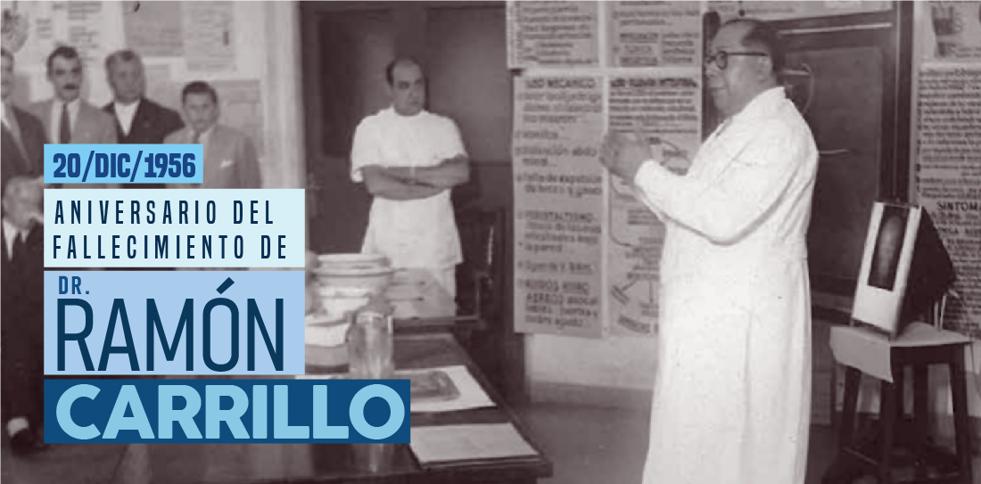 OSPACA | Aniversario del Fallecimiento del Dr. Ramón Carrillo